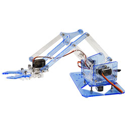 MeArm Maker Robotic Arm Kit Nuka Cola Blue | Rapid Online