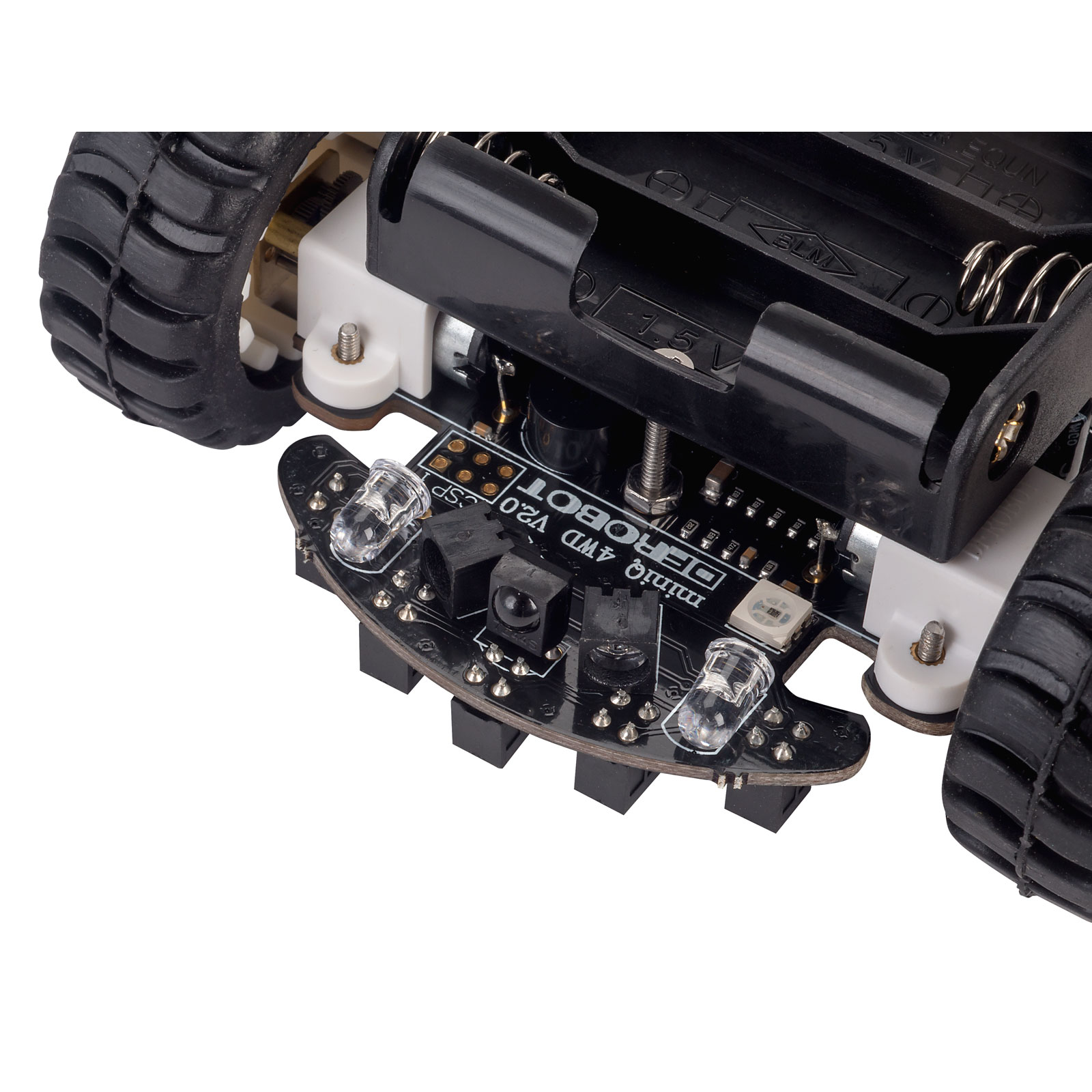 Dfrobot Rob0050 4wd Miniq Arduino Robot V20 Rapid Online 1062