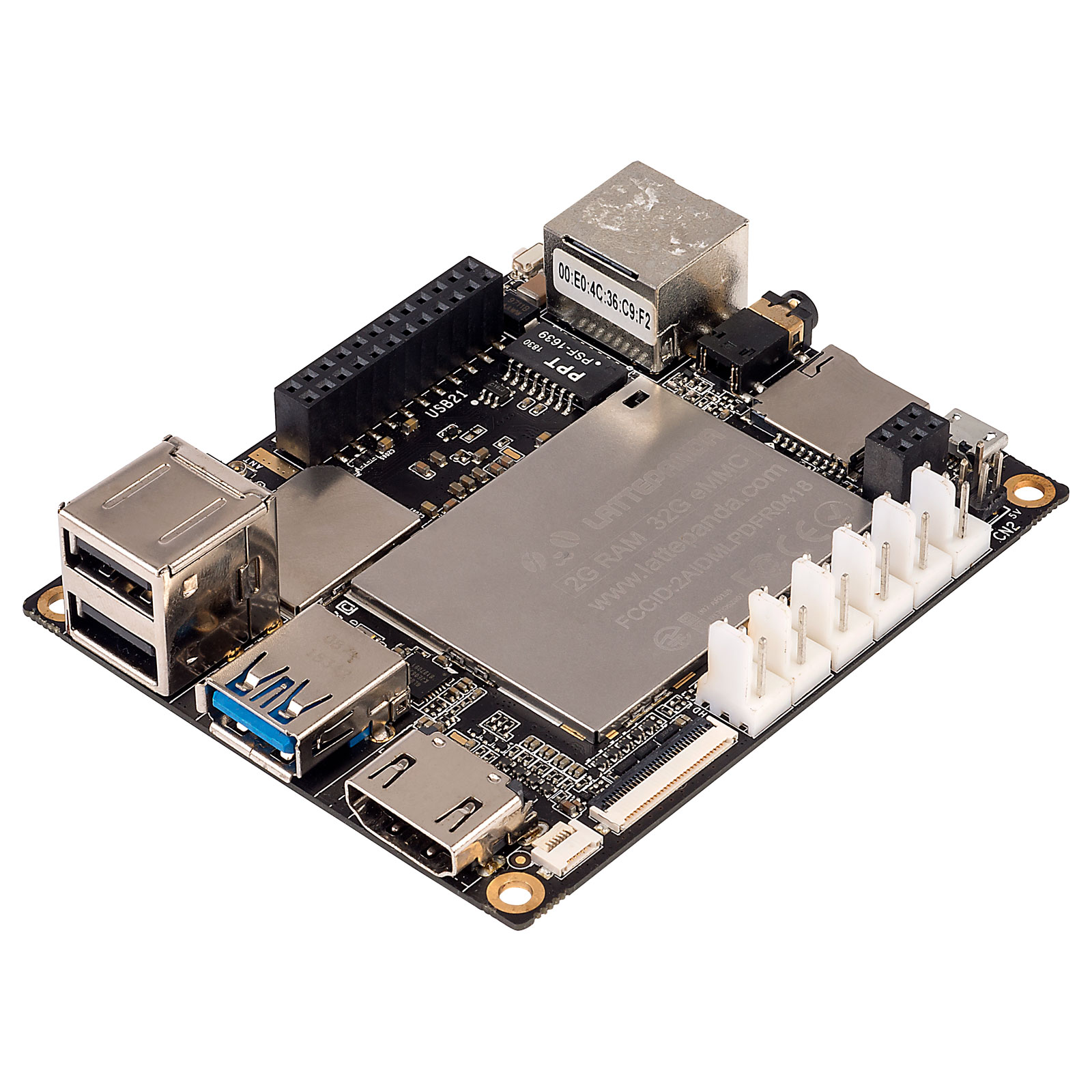 DFRobot DFR0418 LattePanda - A Powerful Windows 10 Mini PC 2GB/32GB ...