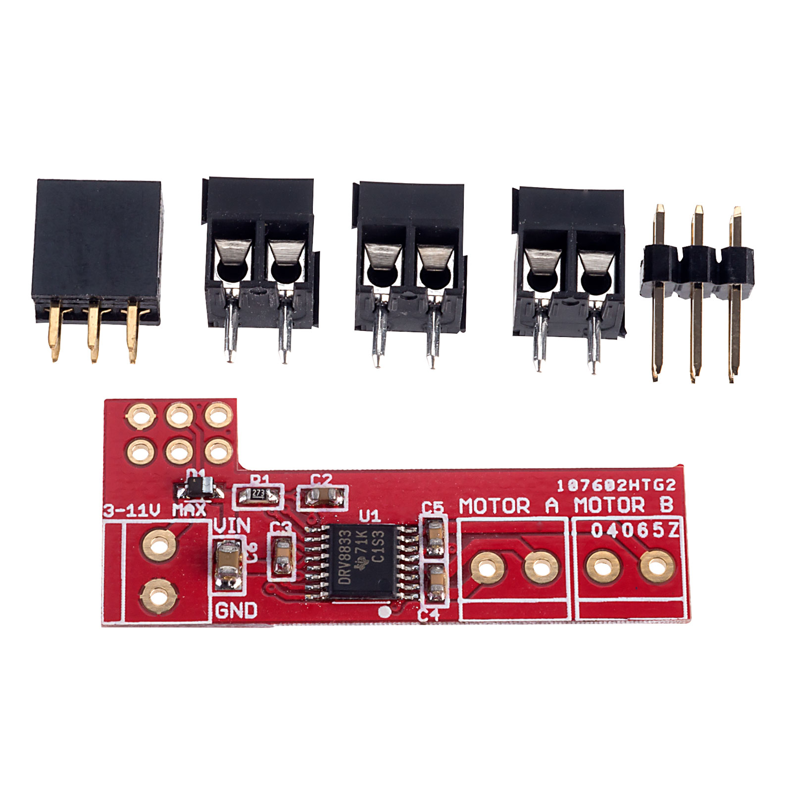 4tronix PZM Motor Controller Shim for Raspberry Pi Zero | Rapid Electronics