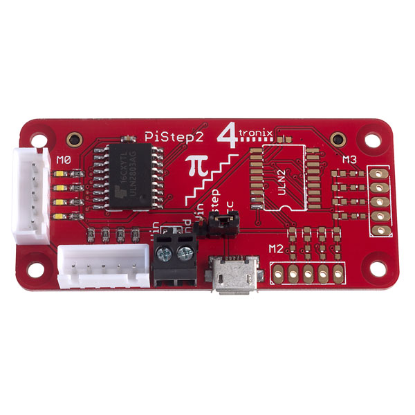 4tronix Pistep2 Dual Stepper Motor Controller For Raspberry Pi Rapid Online