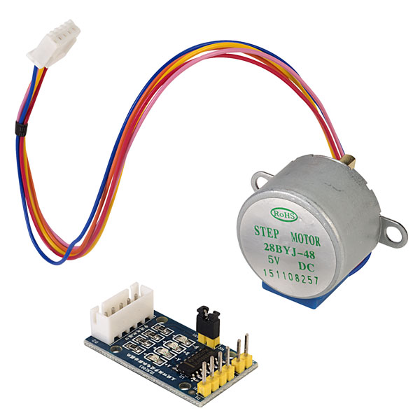 Seeed 108990000 Gear Stepper Motor with Driver 5V 4 Pole | Rapid Online
