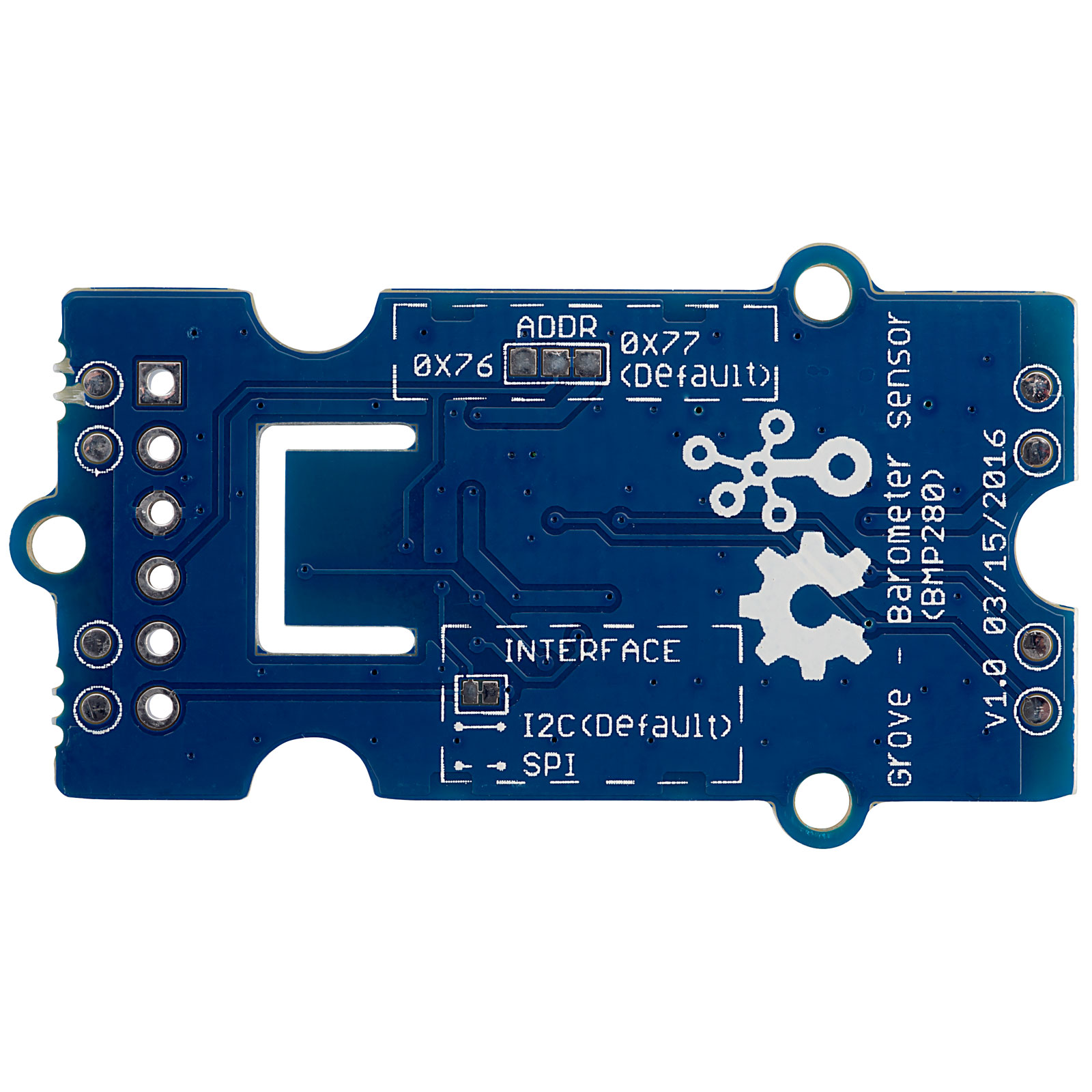 Seeed 101020192 Grove Barometer Sensor Based on BMP280 I2C 3.3V or 5V ...