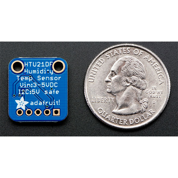 Adafruit 1899 Temperature And Humidity Sensor Breakout Board Htu21d F Rapid Online