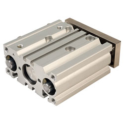 SMC MGPL16-30Z Pneumatic Compact Guided Cylinder 16mm Bore 30mm Stroke | Rapid Online