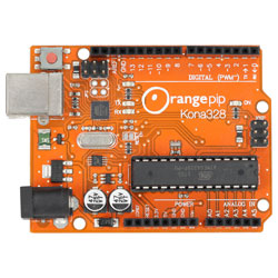 Orangepip Kona328 Arduino UNO Compatible Development Board | Rapid Online