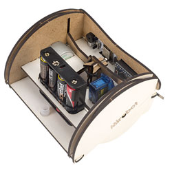 Mirobot v2 WiFi Enabled Drawing Bot with Collision Detection & Line Following | Rapid Online