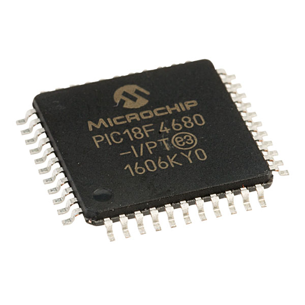 Microchip PIC18F4680-I/PT 8-bit Microcontroller 40MHz TQFP44 | Rapid Electronics