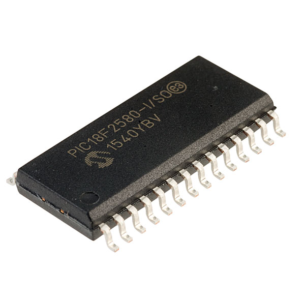 Microchip PIC18F2580-I/SO 8-bit Microcontroller 40MHz SOIC28 | Rapid Electronics
