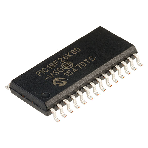 Microchip PIC18F26K80-I/SO 8-bit Microcontroller 64MHz SOIC28 | Rapid ...