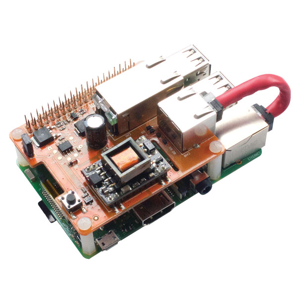Pi Supply PIS-0250 PoE Switch Power Over Ethernet for Raspberry Pi ...