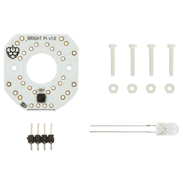 Pi Supply PIS-0027 Bright Pi White & IR LED Light for the Raspberry Pi ...