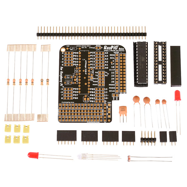 Raspio® Duino Arduino Compatible Add On Board For The Raspberry Pi 3 3b And Zero Rapid Online