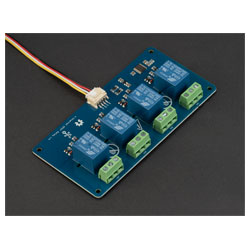 Seeed 103020133 Grove - 4-Channel SPDT Relay | Rapid Online