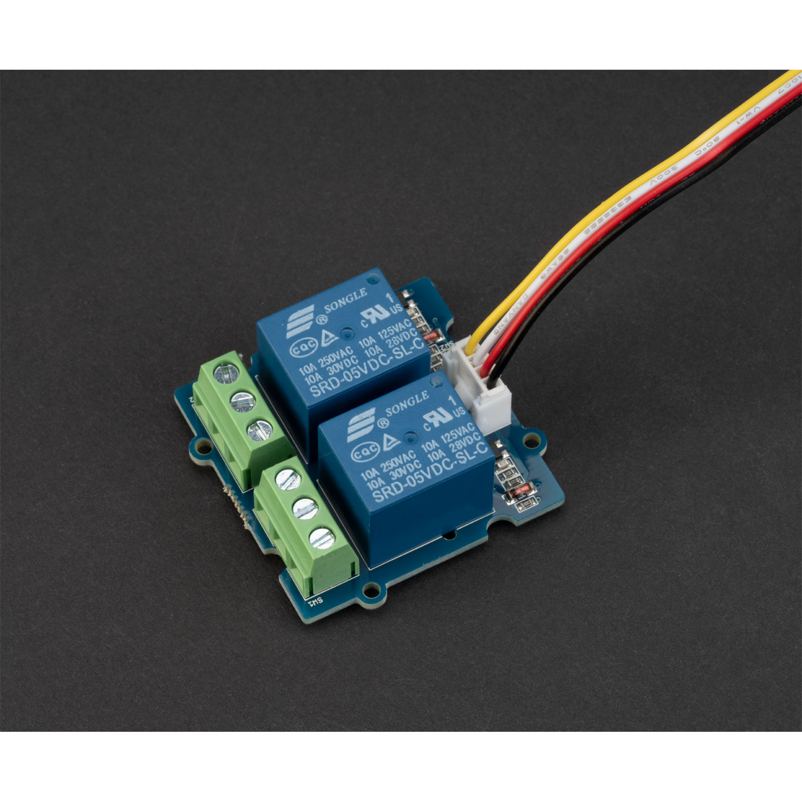 Seeed 103020132 Grove - 2-Channel SPDT Relay | Rapid Online