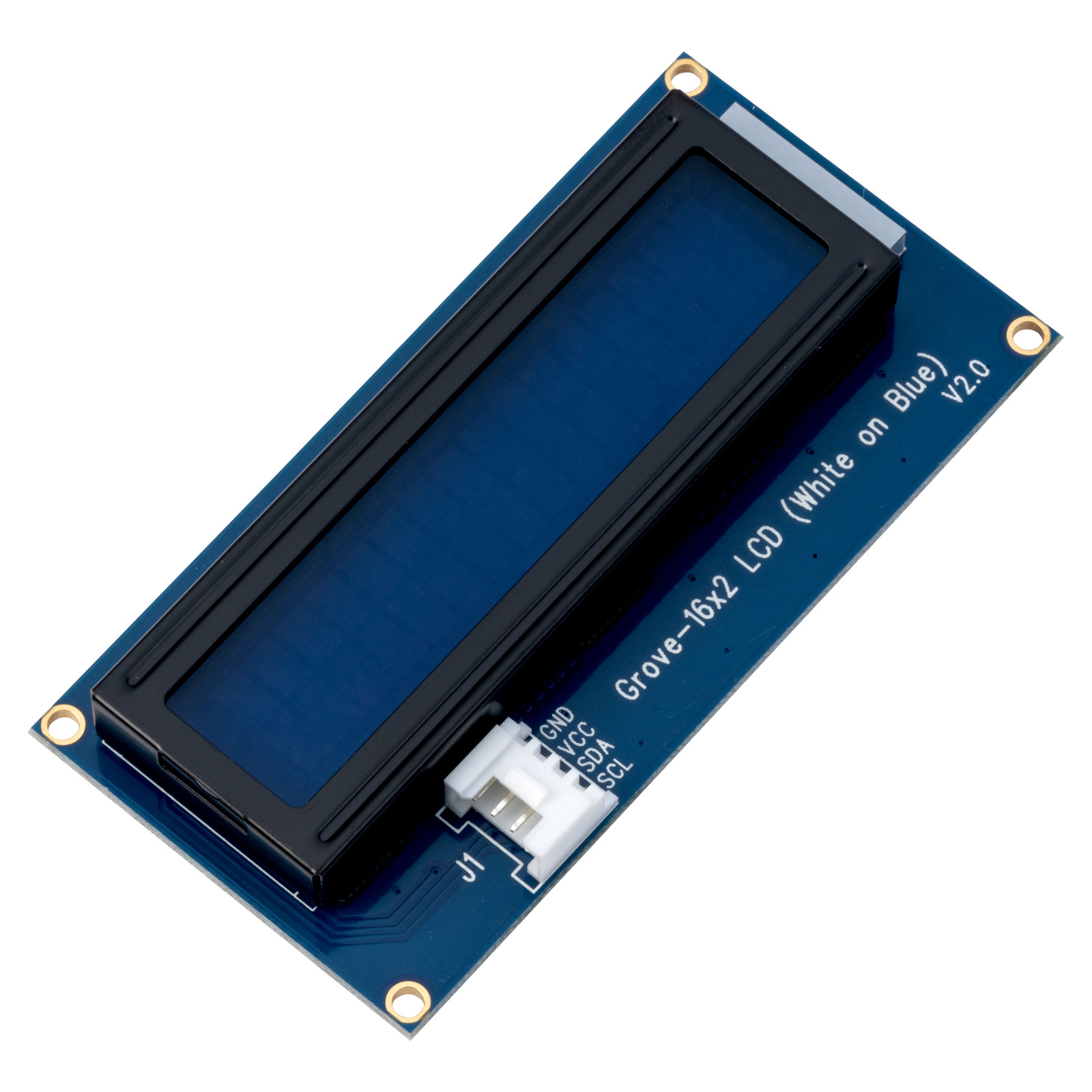 Seeed 104020111 Grove - 16x2 LCD (White on Blue) | Rapid Online Seeed 104020111 Grove - 16x2 LCD (White on Blue) | Rapid Online