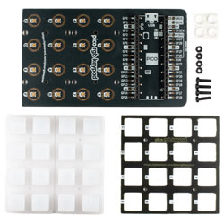 Pimoroni Pico RGB Keypad Base | Rapid Online