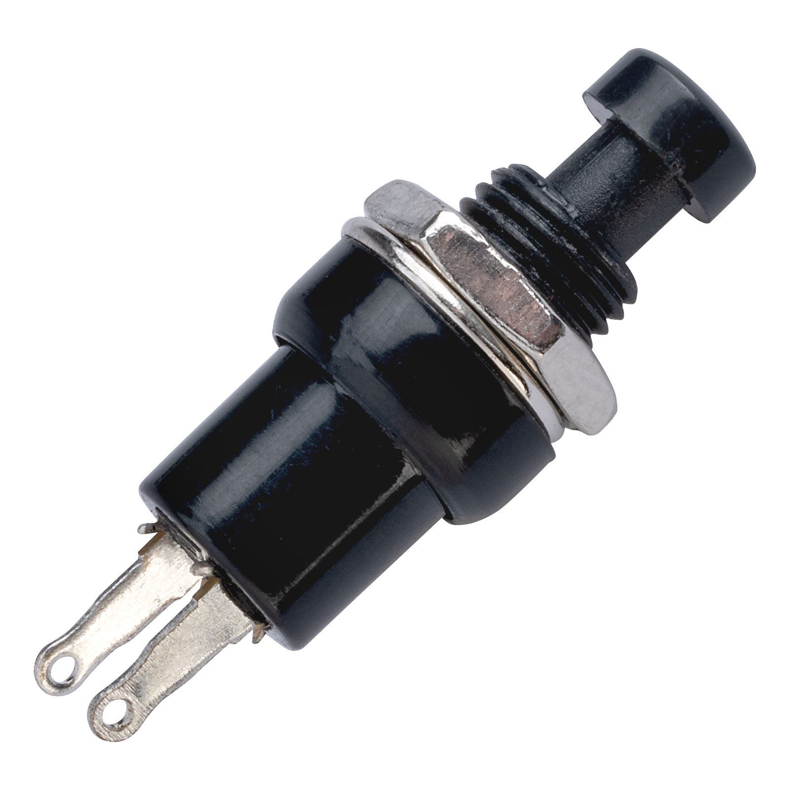R-TECH 708382 Miniature Momentary SPST Black Push Button Switch | Rapid ...
