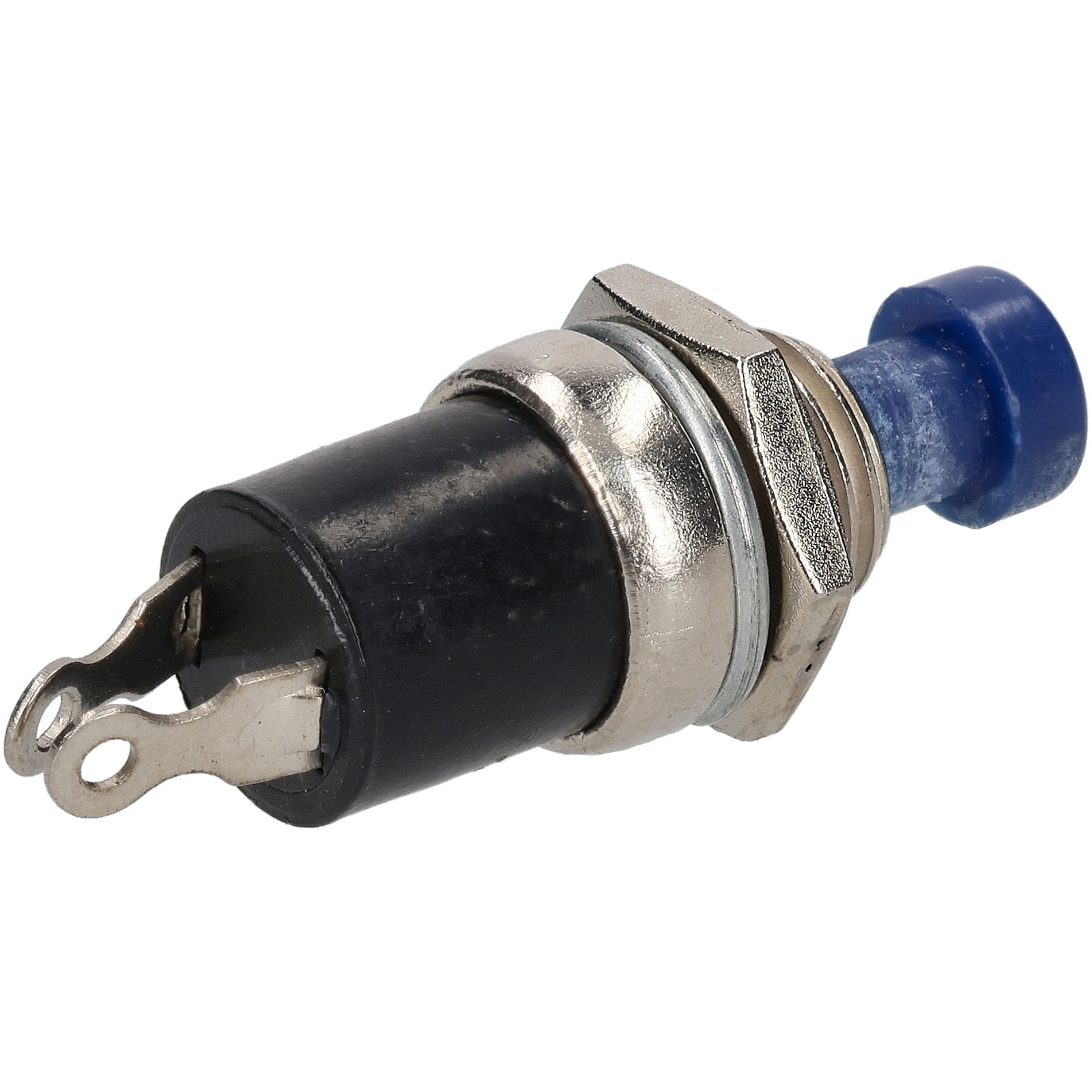 R-TECH 780523 Miniature Push to Make Switch Blue | Rapid Online