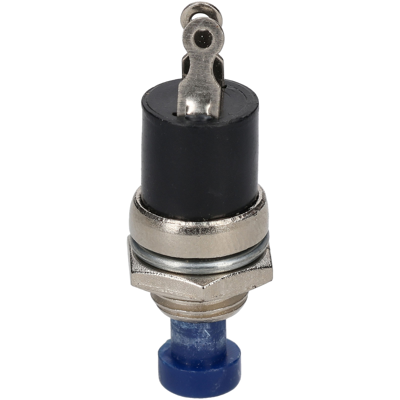 R-TECH 780523 Miniature Push to Make Switch Blue | Rapid Online