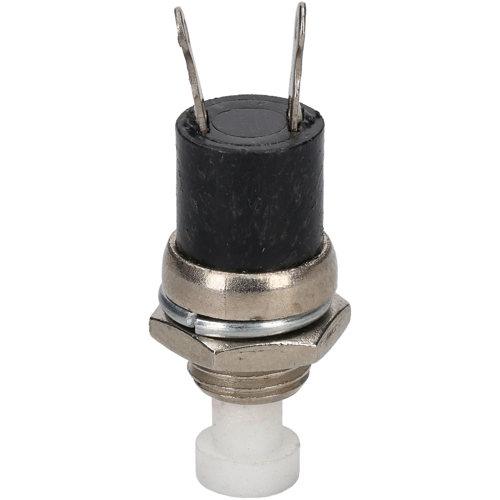 R-TECH 780525 Miniature Push to Make Switch White | Rapid Online