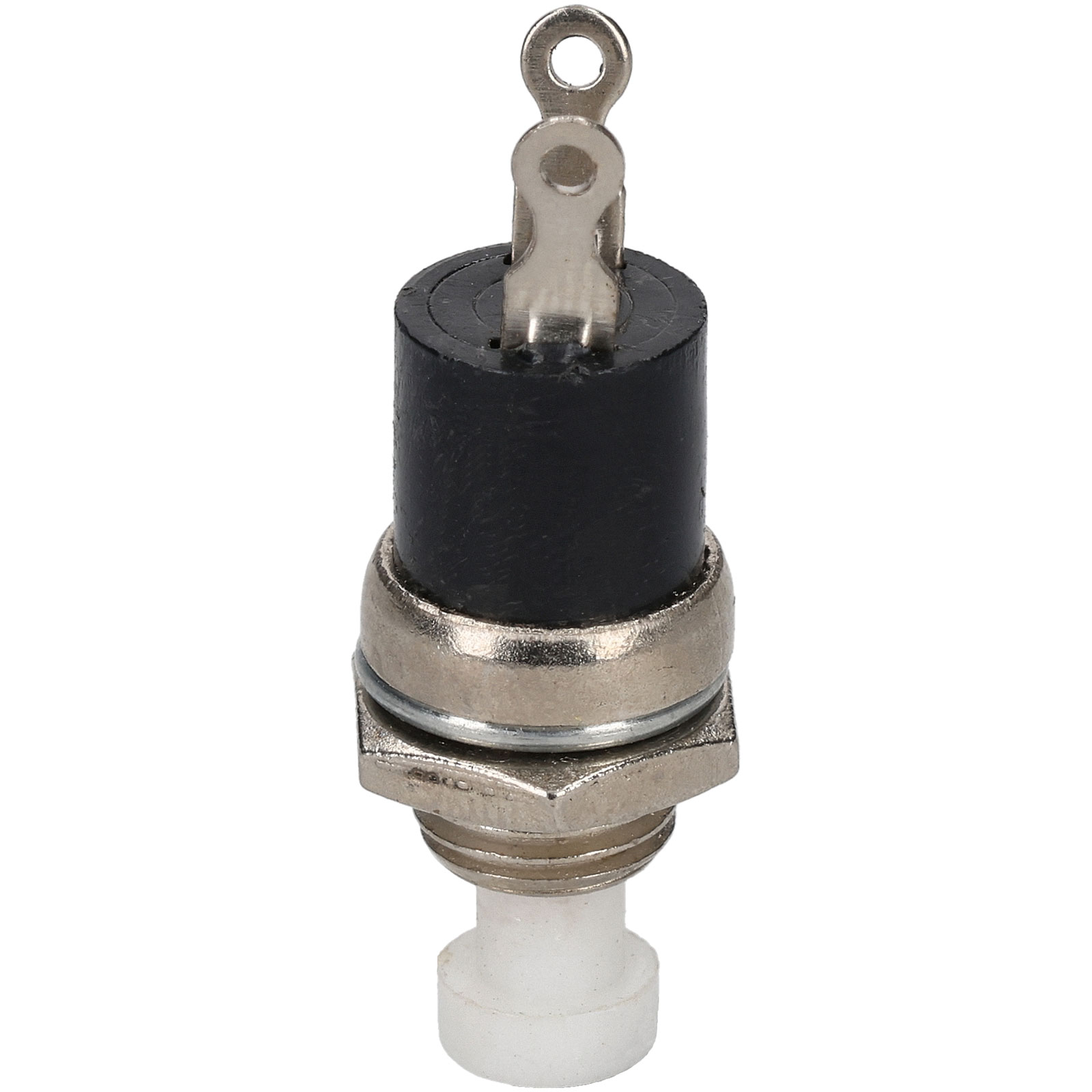 R-TECH 780525 Miniature Push to Make Switch White | Rapid Online