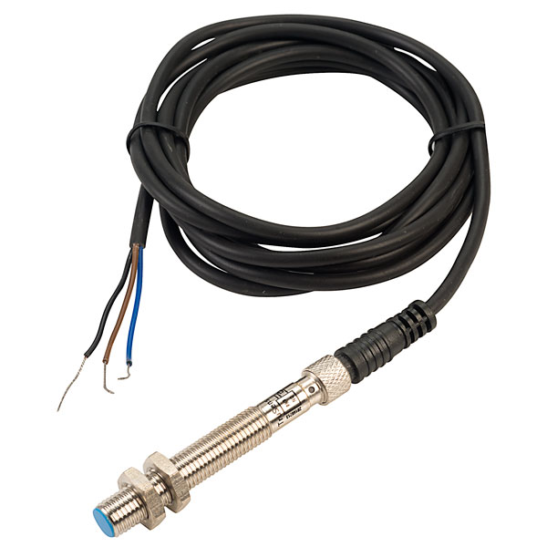 TruSens PIP-T8L-101 2mm PNP N/O M8 Long Inductive Sensor Connector Out ...