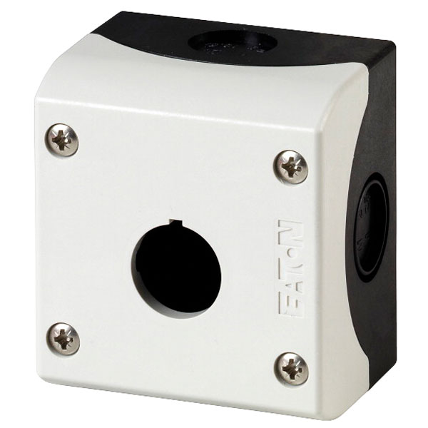 EATON M22-I1 Enclosure 1-Way Grey Ral7035 216535 | Rapid Electronics