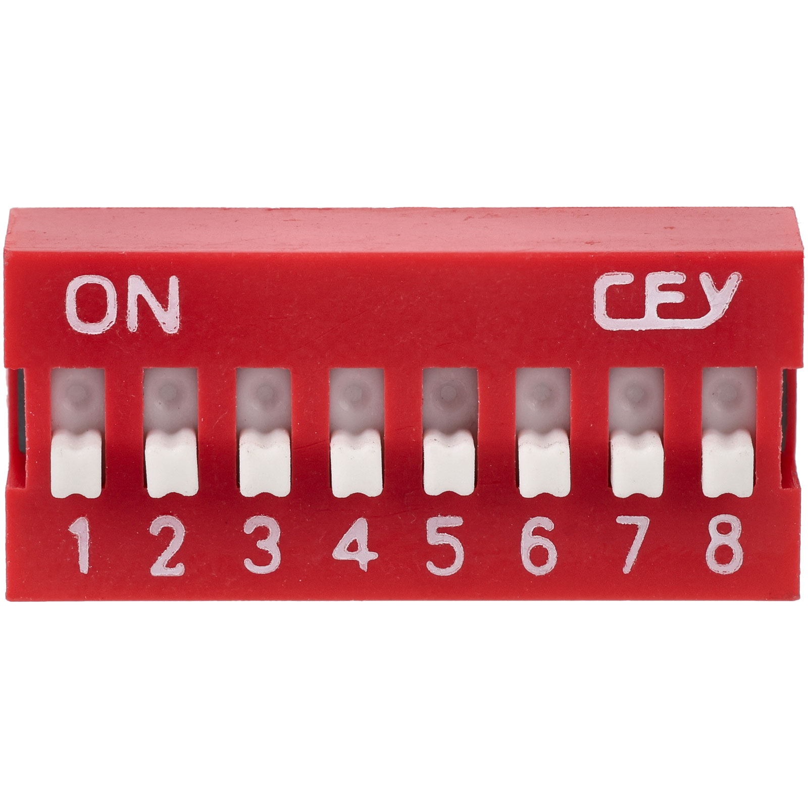 R-TECH 800025 DIL Switch 8-way 16-pin | Rapid Online