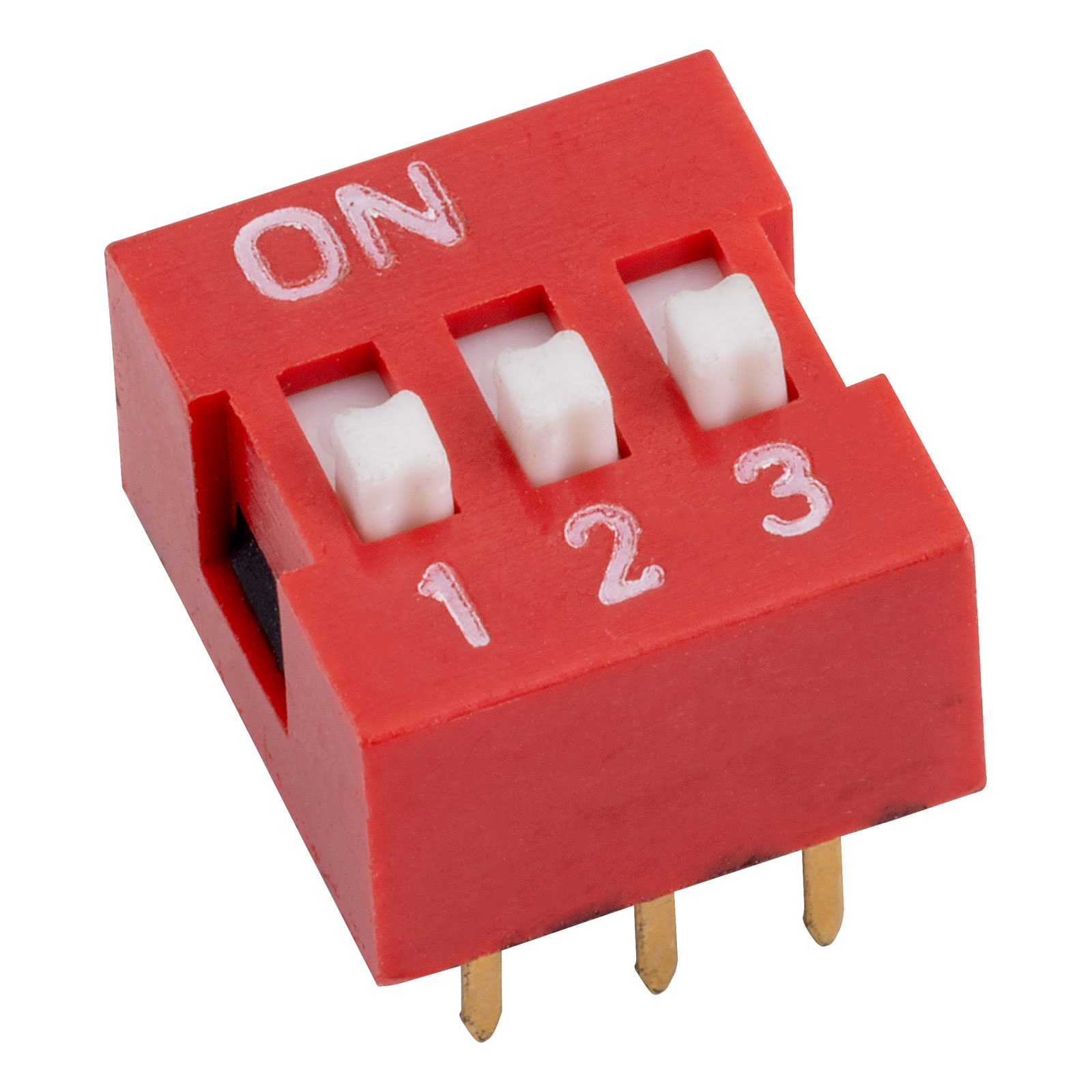 RVFM DS1040-3 RN DIL Switch 3-way 6-pin | Rapid Electronics