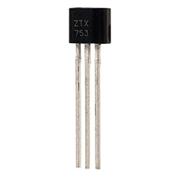 Diodes Inc Ztx450 Transistor NPN 45V 1A Eline | Rapid Electronics