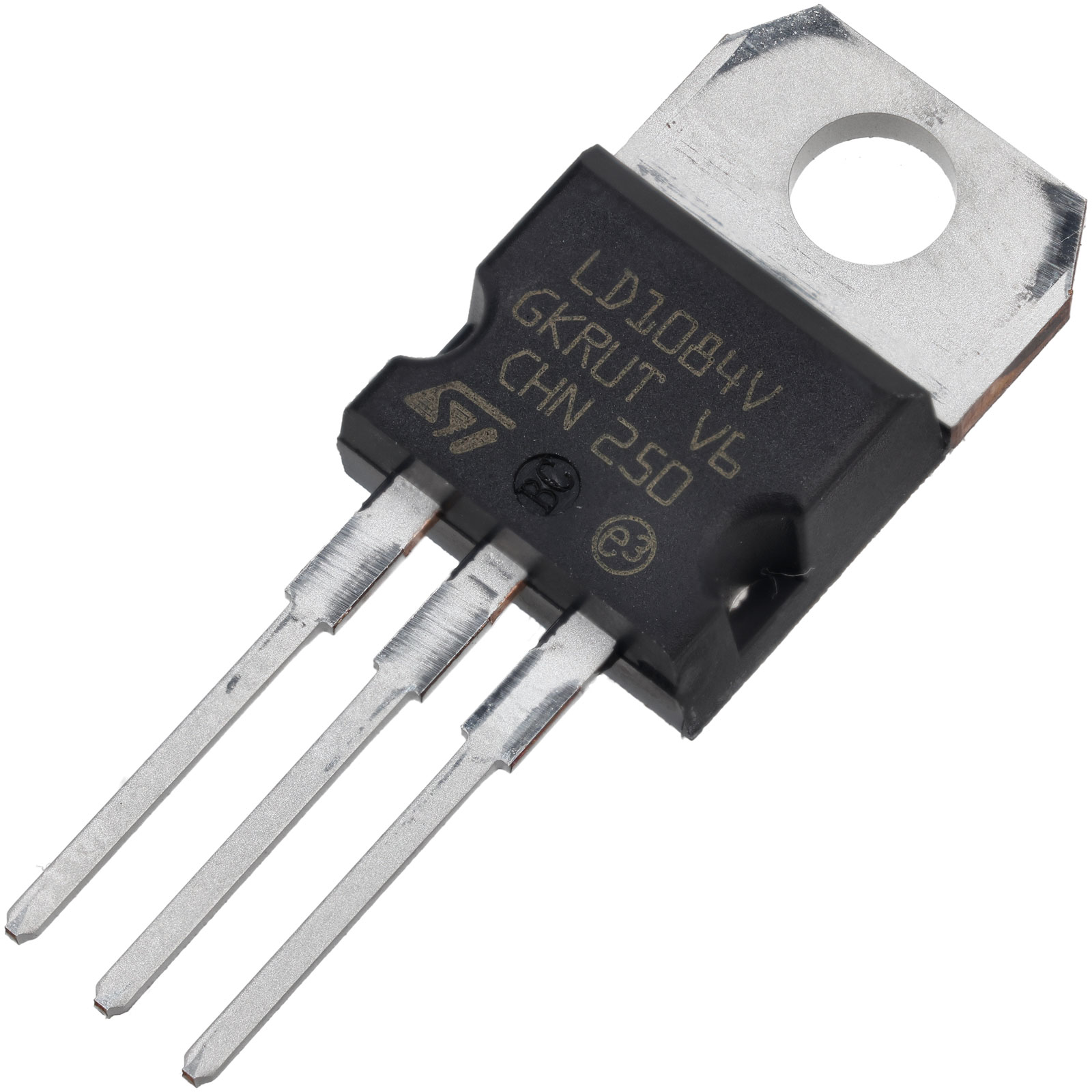 ST LD1084V 30V 5A TO220-3 Adjustable LDO Voltage Regulator | Rapid Electronics