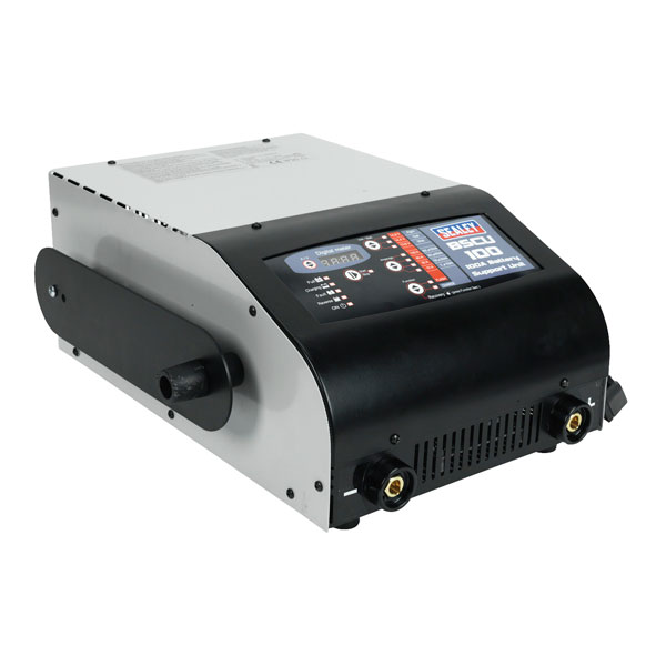 Sealey BSCU100 Combined Battery Support Unit & Charger 100A | Rapid ...