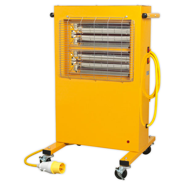 Sealey IRC153110V Infrared Cabinet Heater 1.5/3kW 110V | Rapid Online
