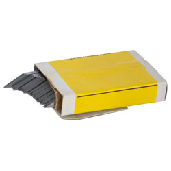 Stanley 1-11-221 5901B Slim Knife Blades Straight Pack Of 50 | Rapid Online