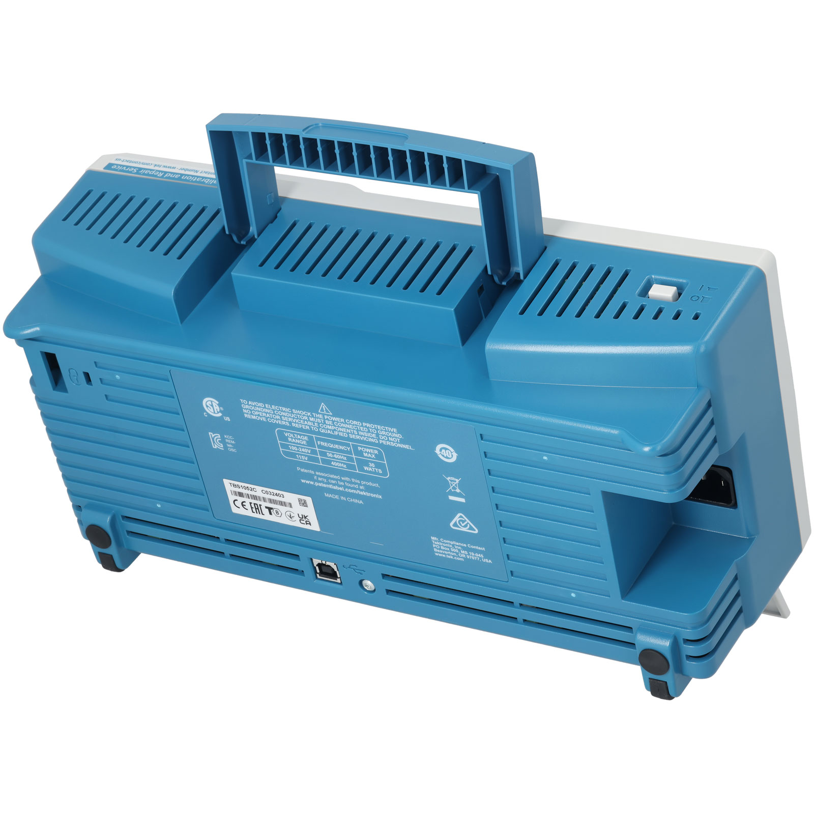 Tektronix TBS1052C 2 Channel Digital Storage Oscilloscope 50MHz | Rapid ...