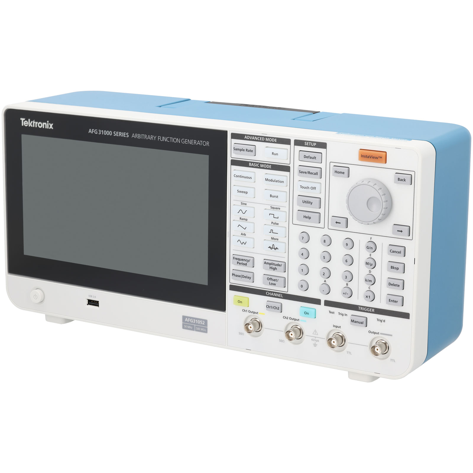 Tektronix AFG31052 Arbitrary Function Generator 2Ch 50MHz | Rapid Online