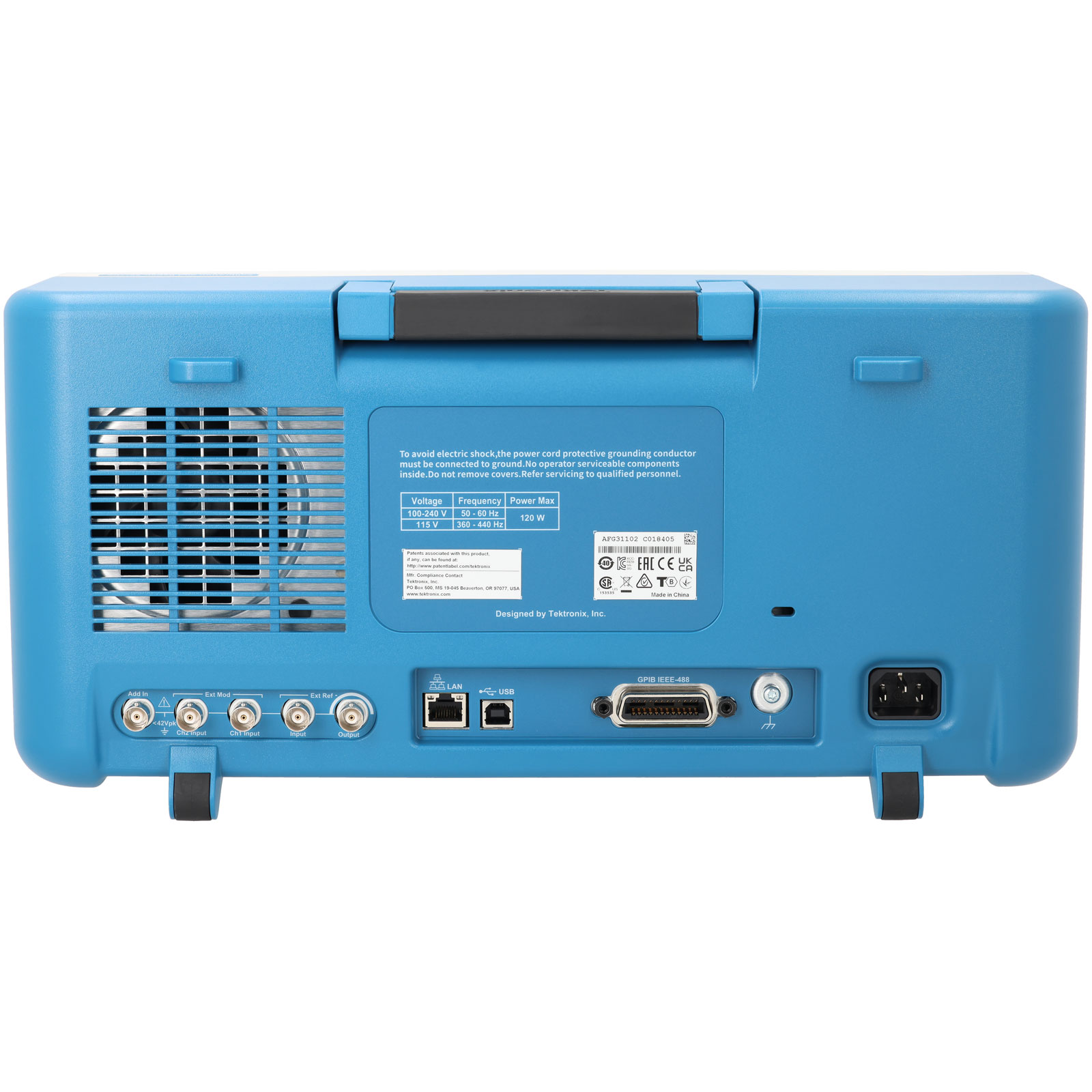 Tektronix AFG31102 Arbitrary Function Generator 2Ch 100MHz | Rapid Online