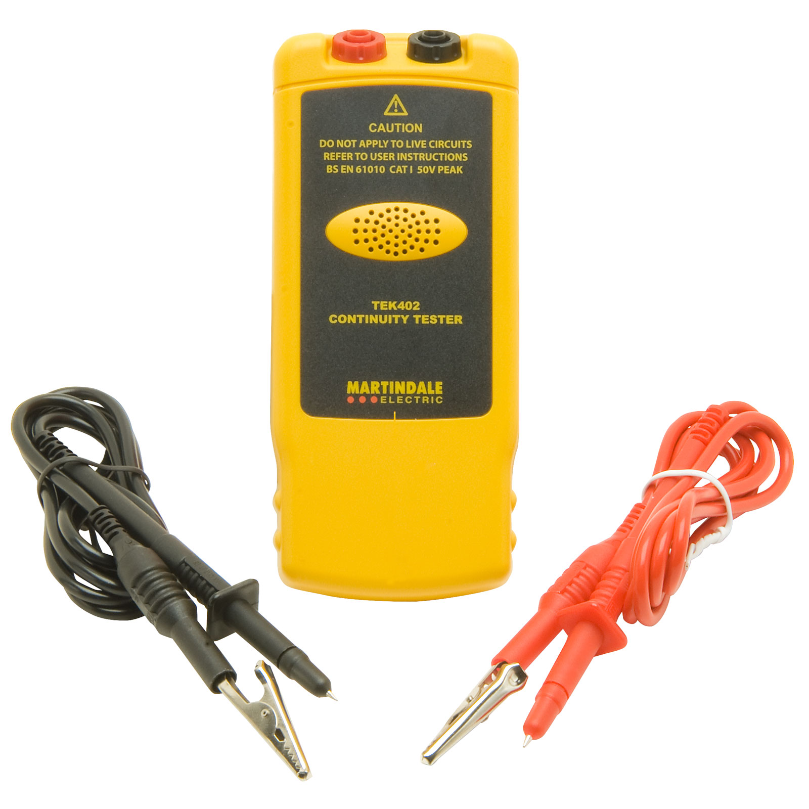 Martindale MARTEK402 Continuity Tester | Rapid Electronics
