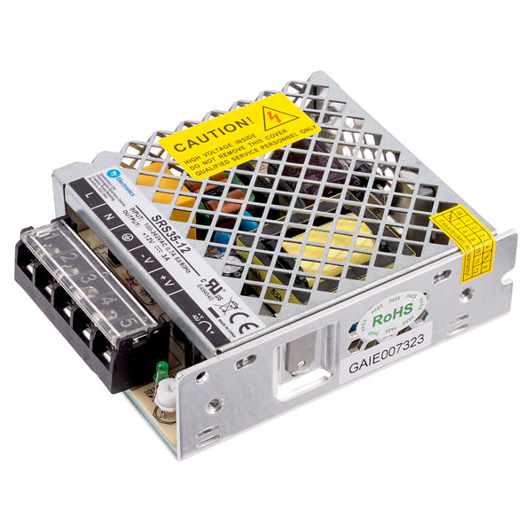 TT Electronics SRS-35-12 Enclosed Power Supply 12V DC 3A 35W | Rapid ...