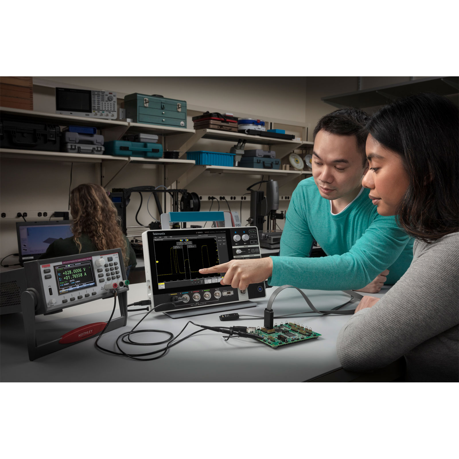 Tektronix MSO24 2-BW-500 Mixed Signal Oscilloscope 4 Channels 500MHz Bandwidth | Rapid Online