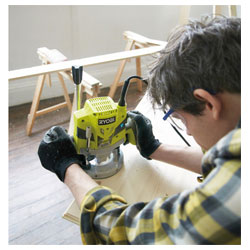 Ryobi ERT1400RV 1400W 6.35mm (1/4in.) Router | Rapid Online