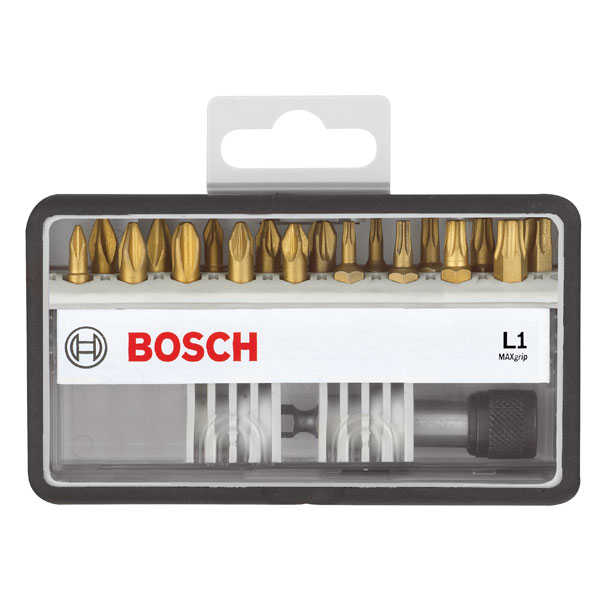 Bosch 2607002581 Robust Line Maxgrip Phillips, Pozi, Torx Screwdriver ...