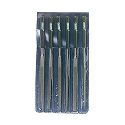 Draper 6 Piece 140mm Needle File Set | Rapid Online