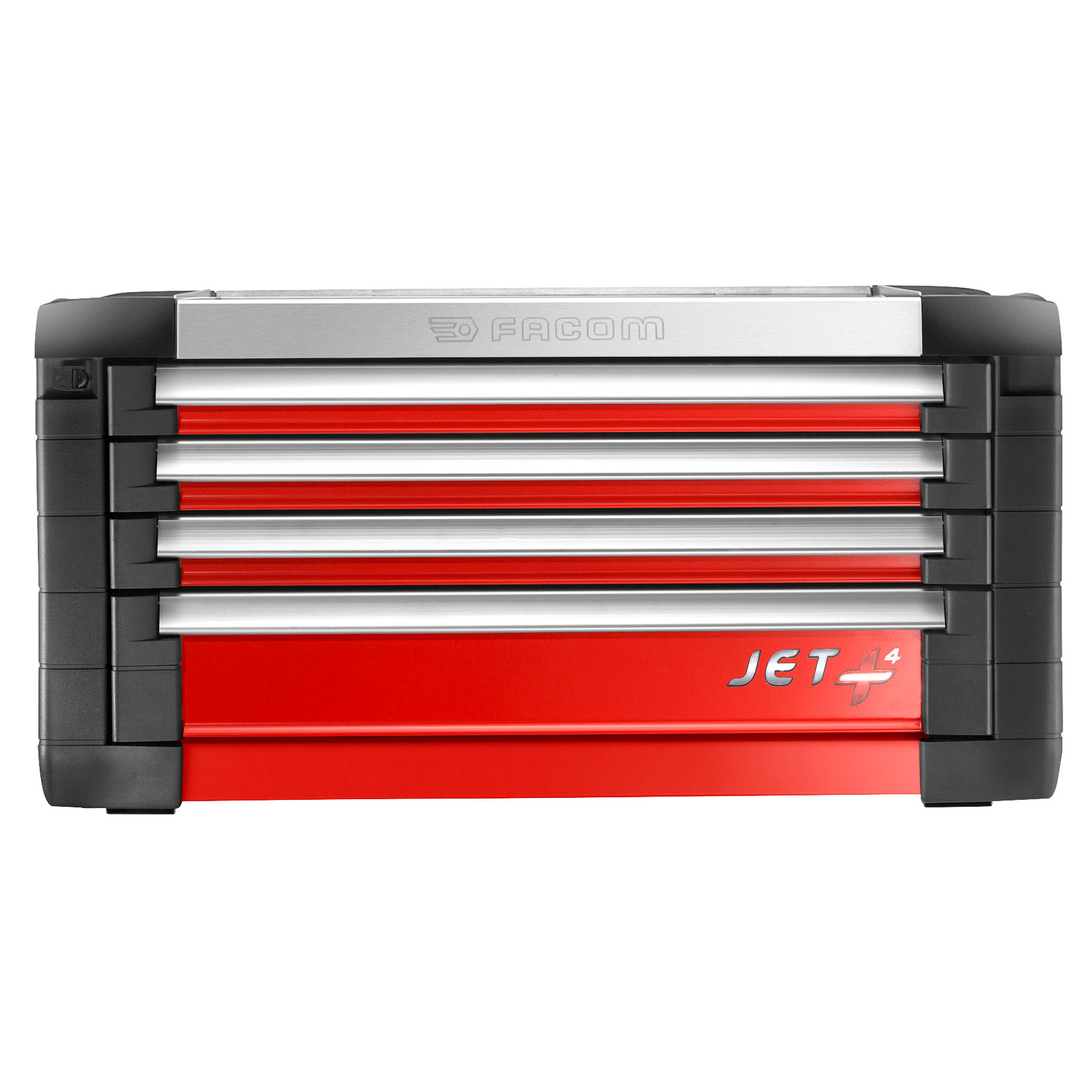 Facom JET.C4M4 Jet+ 4 Drawer Chest - 4 Modules Per Drawer - Red | Rapid ...