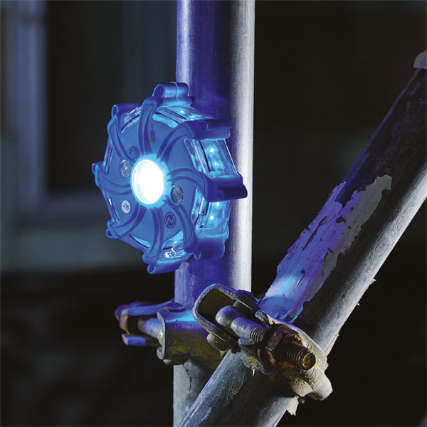 NightSearcher NSPULSARPRO5-B Set of 5 Blue Pulsar-Pro LED Warning Light ...