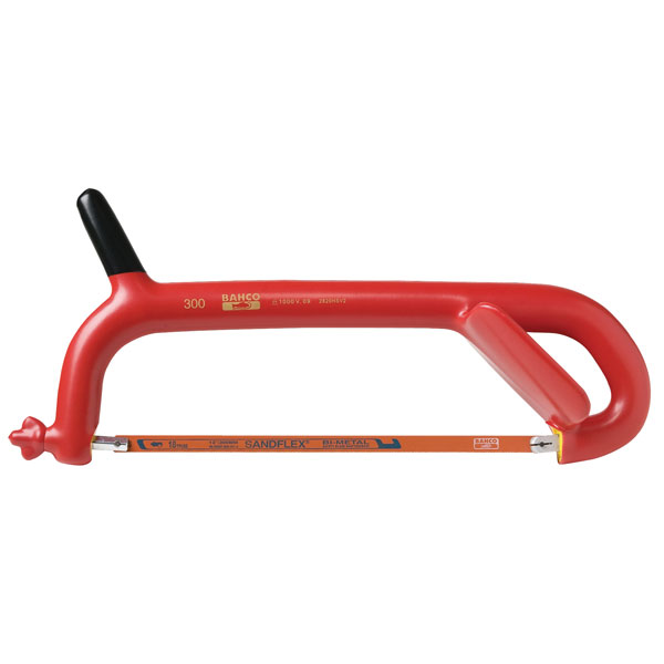 Bahco 2820HSV2 Insulated Hacksaw Frame With Handguard 300mm | Rapid ...