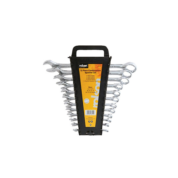 Combination Spanner Set 12pc | Rapid Electronics