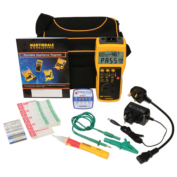 Martindale HPAT500 Simple Handheld PAT Tester | Rapid Online