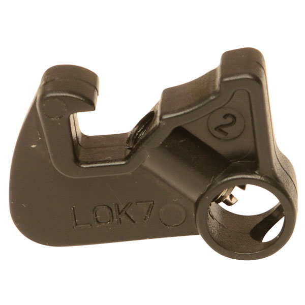 Martindale LOK7 MCB Small Black Isolation Lock | Rapid Online